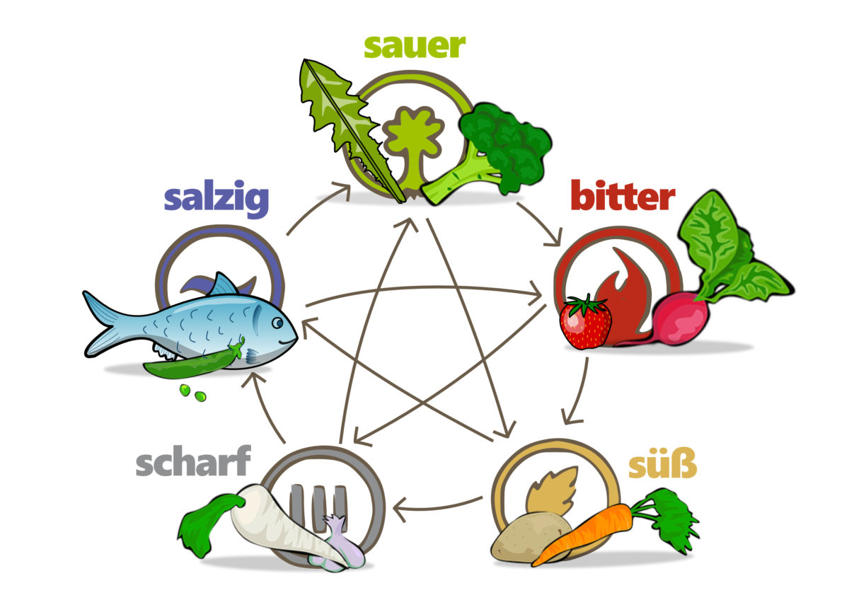 5-Elemente-Ernährung passend zum Elemente-Typ – Meine Elemente